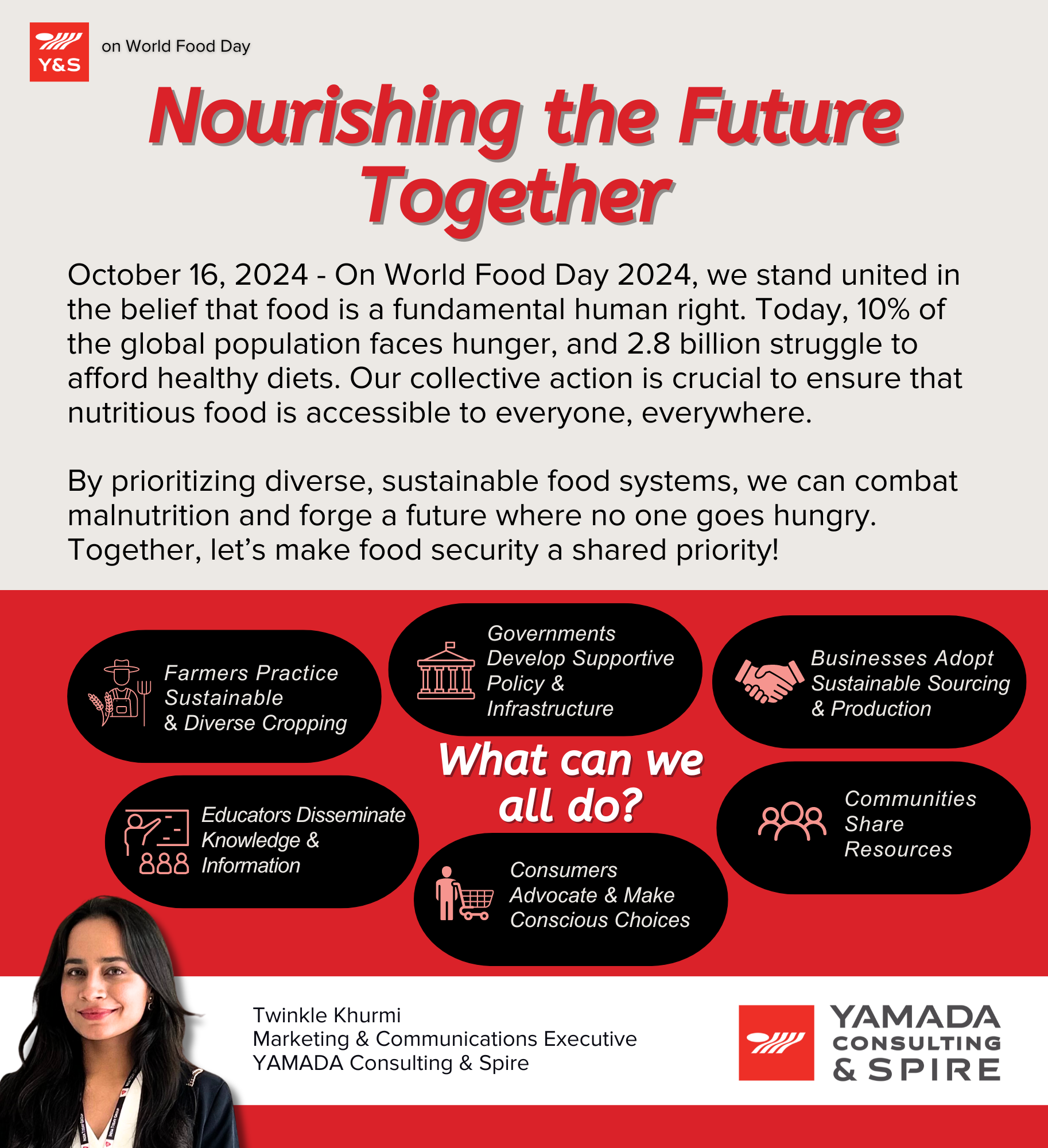 Nourishing the future together